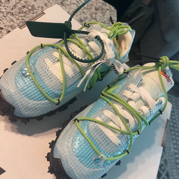 Off-White | Shoes | Original Off White Waffle Racer Nike Vivid Sky ...